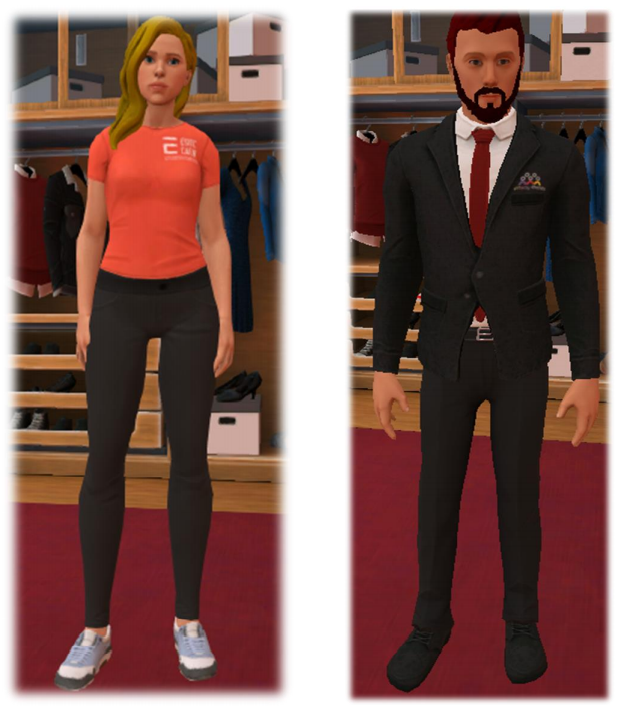 Can the avatar be customized with a logo? – Virtway